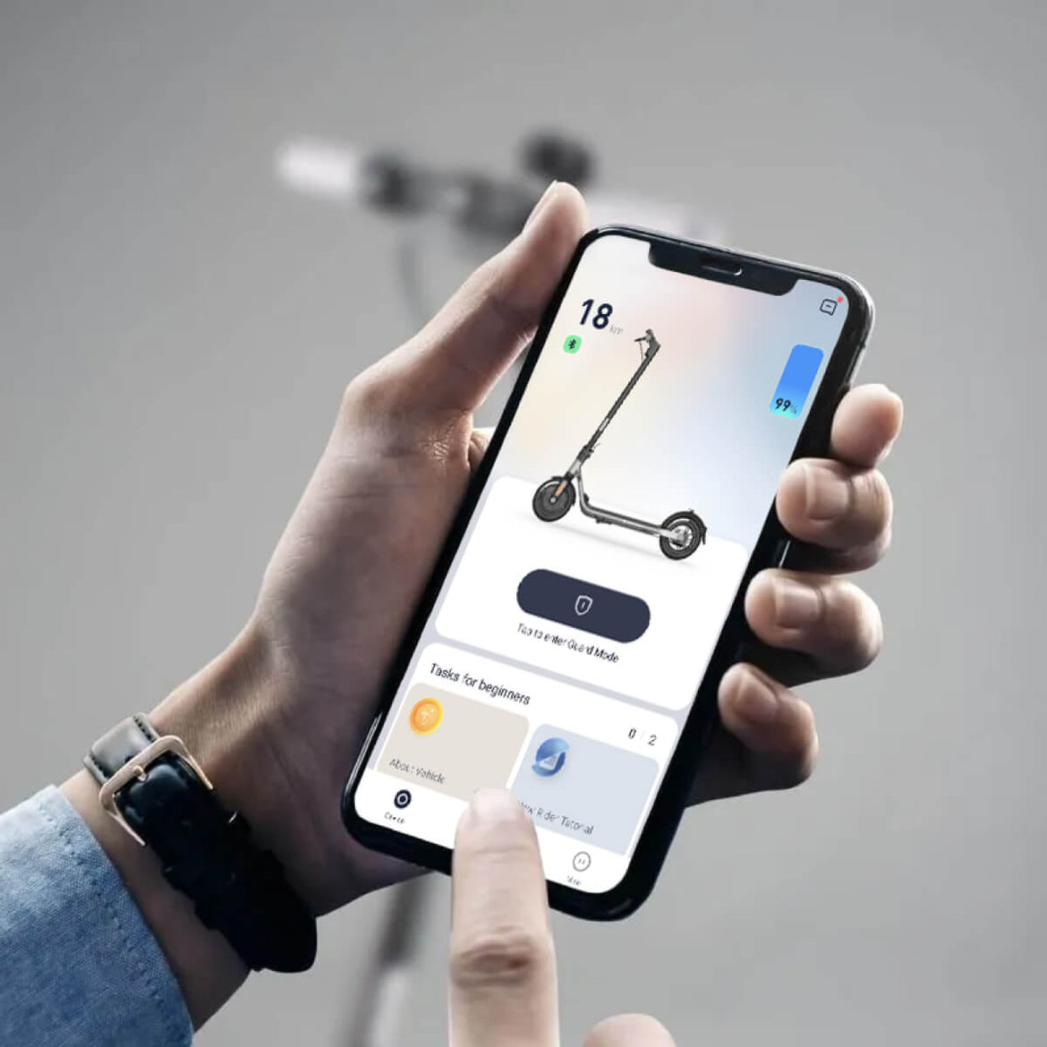 Segway Electric Scooters | Ninebot D18W – Segway Thailand